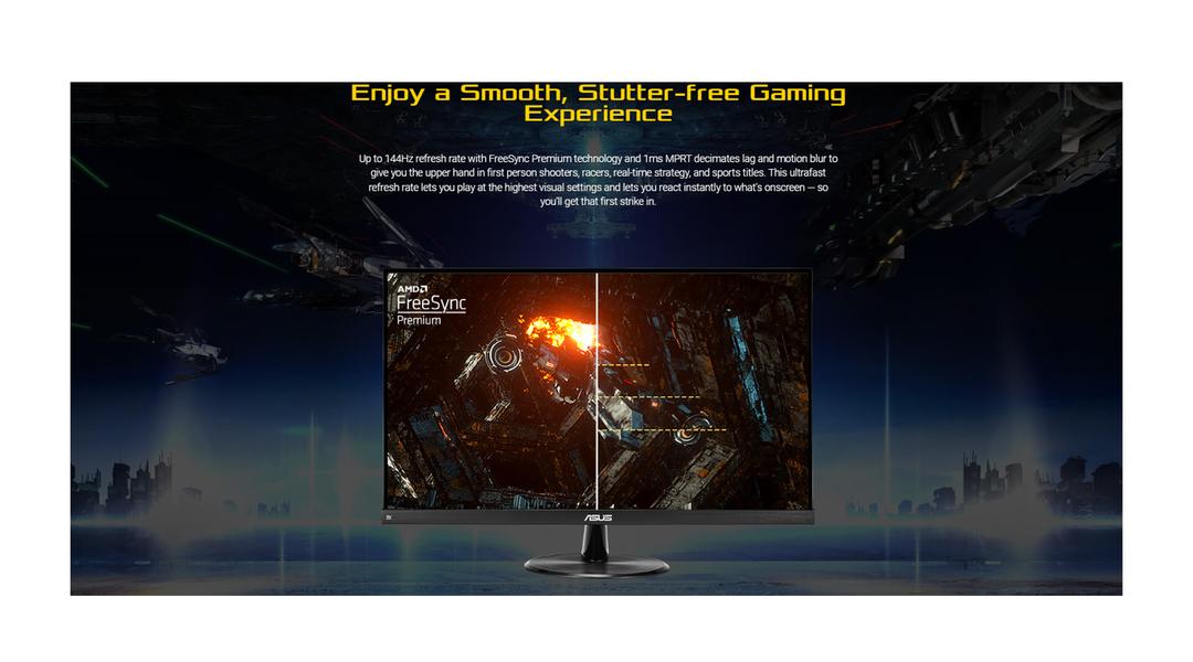 ASUS VP249QGR 144hz Gaming Monitor – 24 inch
