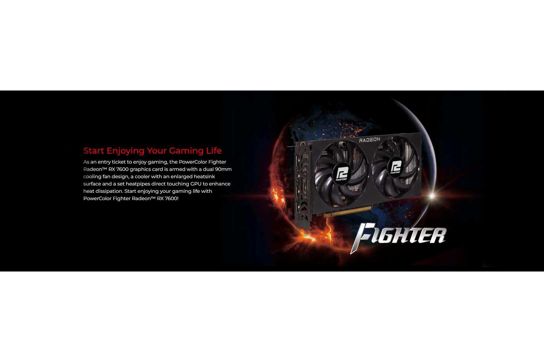 PowerColor - Fighter RX 7600 8GB