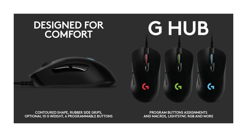Logitech - G403 Hero Wired Mouse