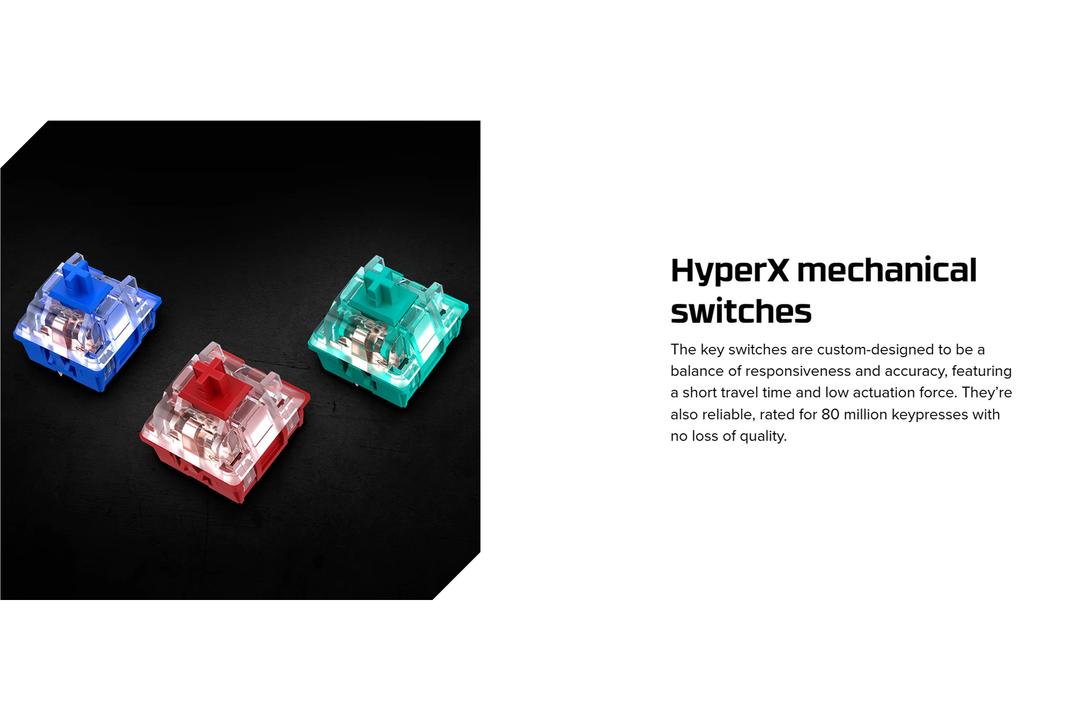 HyperX - Alloy Origins (with Red switches)