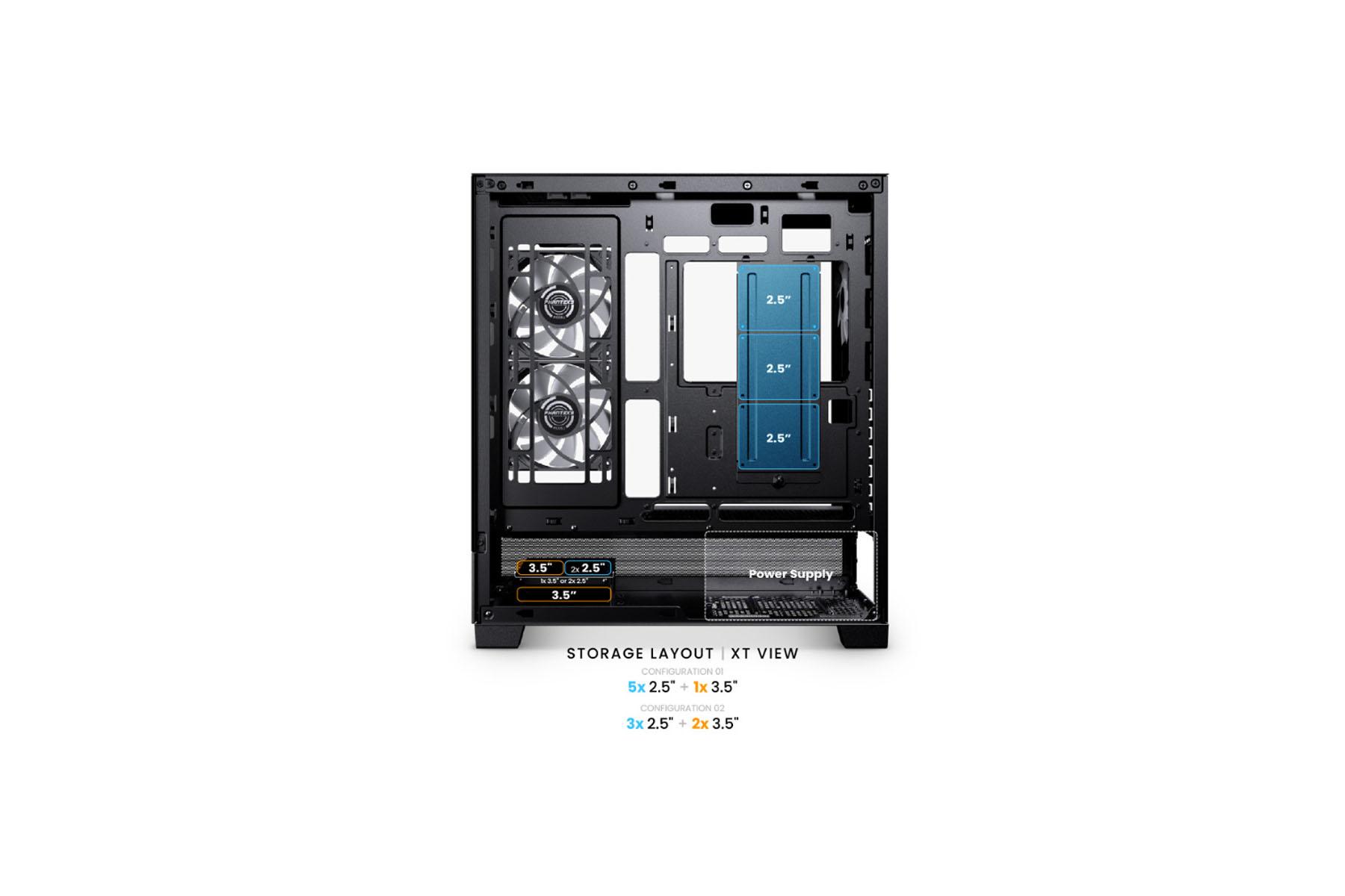 Phanteks - XT View White / No fan included