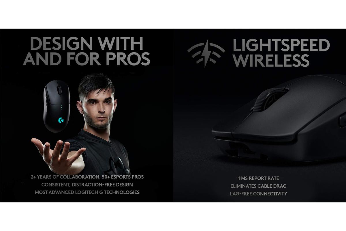 Logitech - G Pro Wireless Gaming Mouse