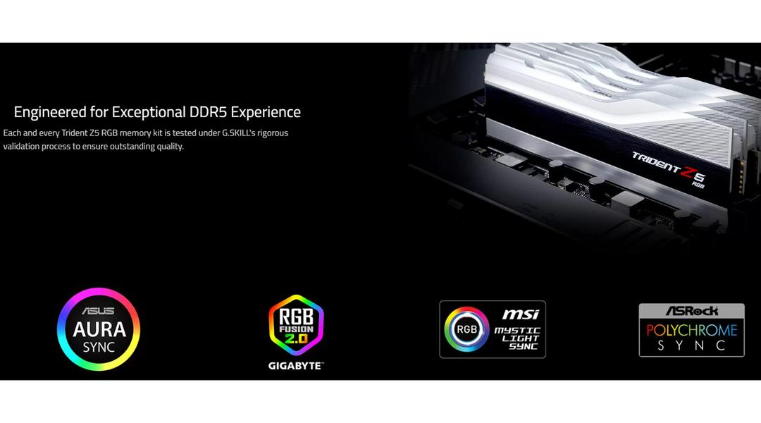 G.Skill - Trident Z5 RGB 48GB (2x24GB) DDR5 6400Mhz / Black