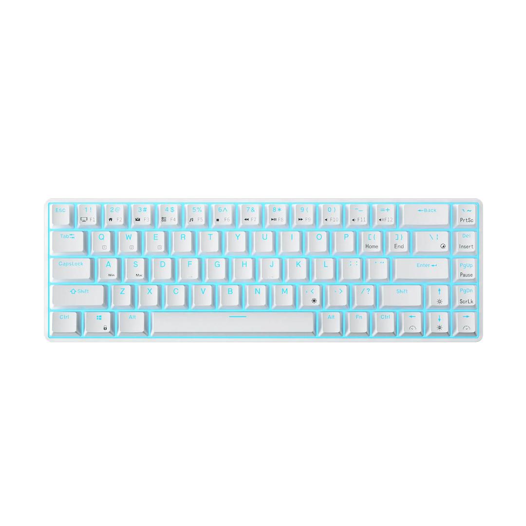 Royal Kludge - RK68 Plus Mechanical Keyboard, 2.4Ghz Wireless/Bluetooth ...